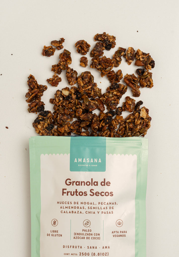 Granola de Frutos Secos – Amasana