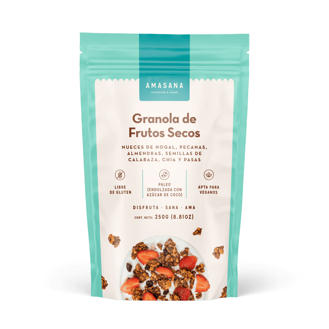 Granola de Frutos Secos – Amasana